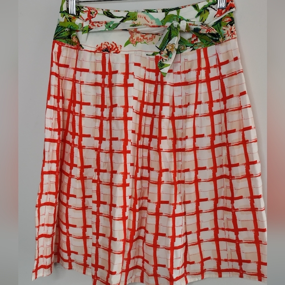 Anthropologie | Skirts | Anthropologie Maeve Country Fair Flare Skirt 6 | Poshmark